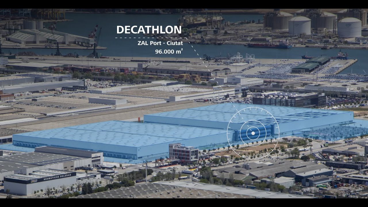 The new Decathlon warehouse at #ZALPort - YouTube