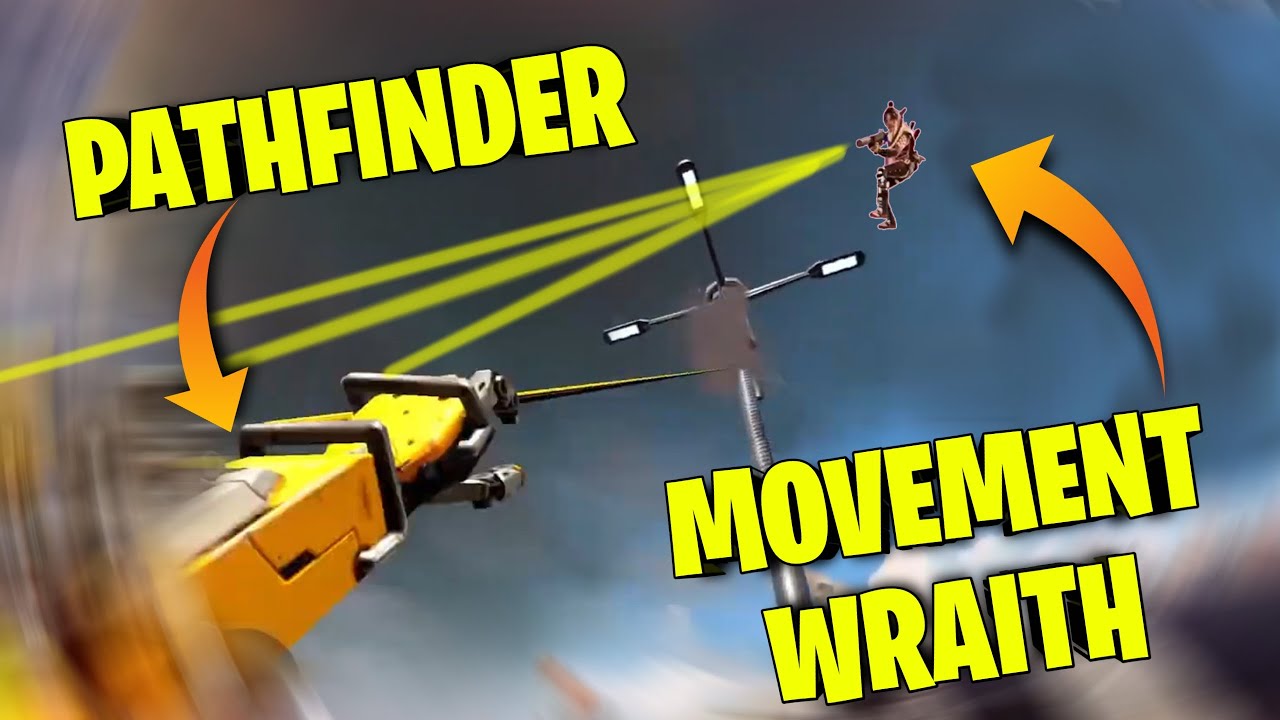 Movement Wraith Vs Pathfinder😮| APEX LEGEND MOBILE | FarOFF IS LIVE ...