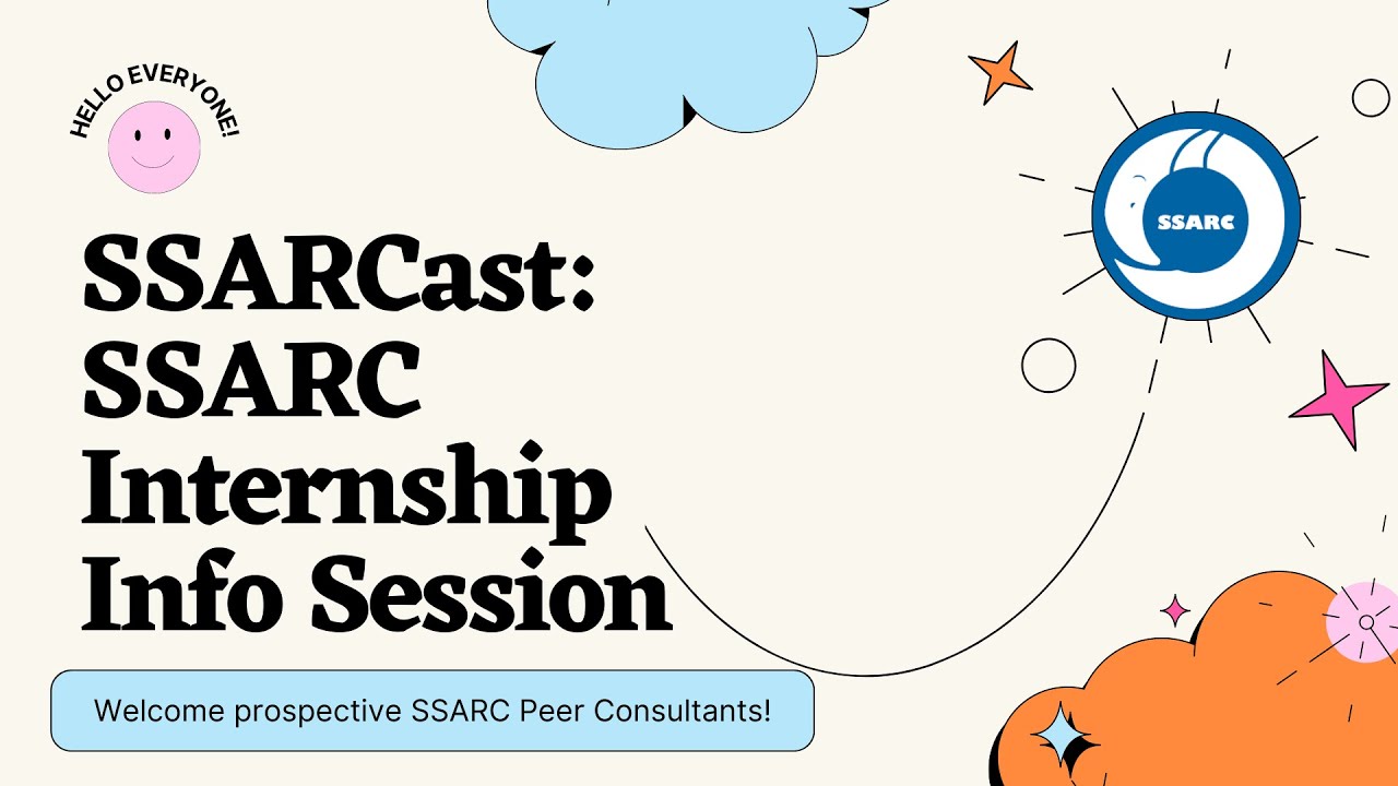 SSARC Cast: Internship Information Session 2023-2024 - YouTube