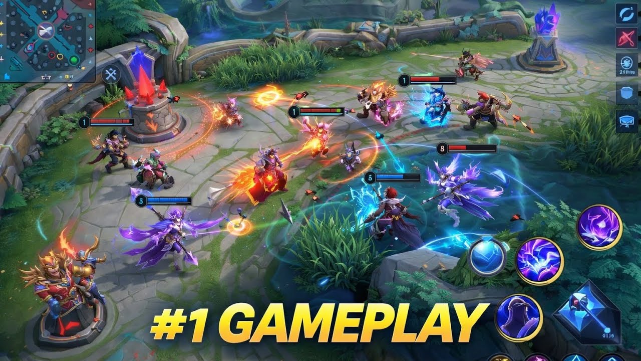 #1 Gameplay | MOBA Legends 5v5 | First Match - YouTube