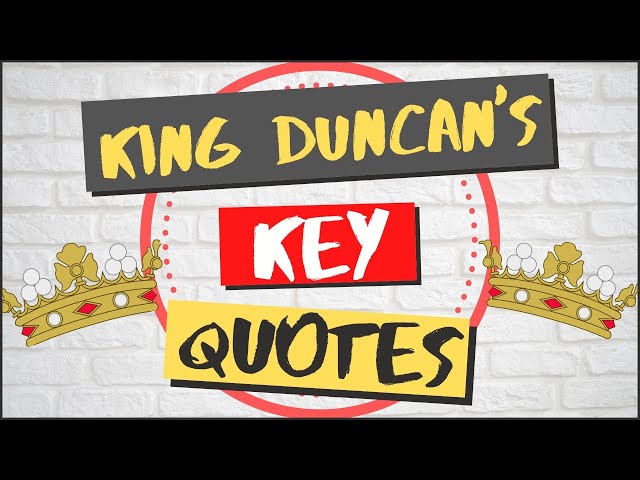 Queen Key Quotes Macbeth: 'Malcom' Key Quotes. English Stuvia UK