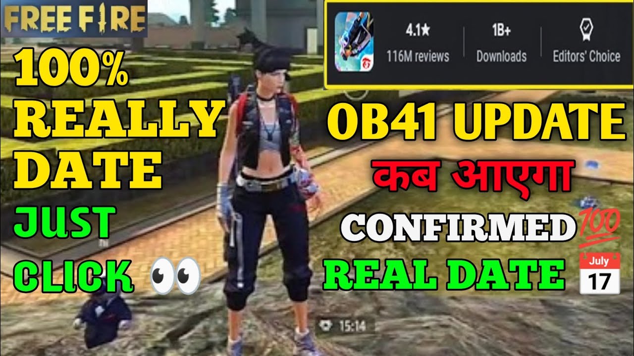 Free Fire Ob41 Update confirmed Date📅 || Ob41 update Kab aayega || Come ...