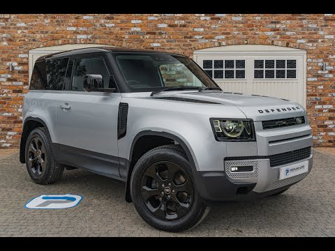 2022 22 LAND ROVER DEFENDER 90 HARD TOP IN INDUS SILVER METALLIC WITH ...