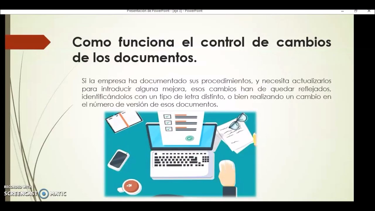 PROPUESTA PARA EL CONTROL DE DOCUMENTOS EJE 3 - YouTube