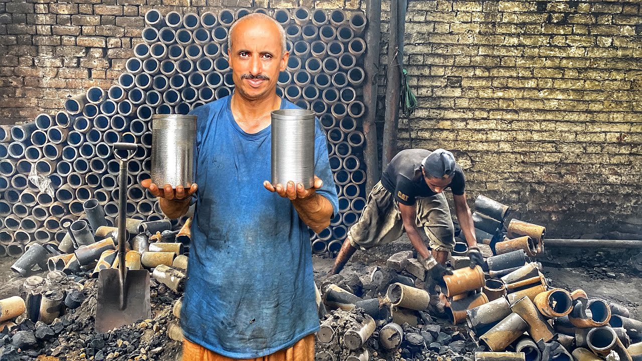 Amazing Technology! Manufacturing process of Engine Block Cylinder ...