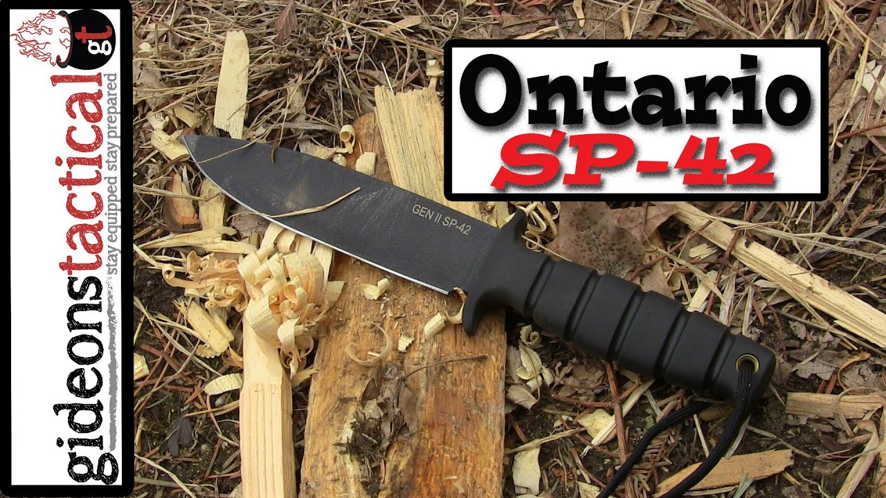 Ontario SP42 Survival Knife: Tactical Meets Survival - YouTube