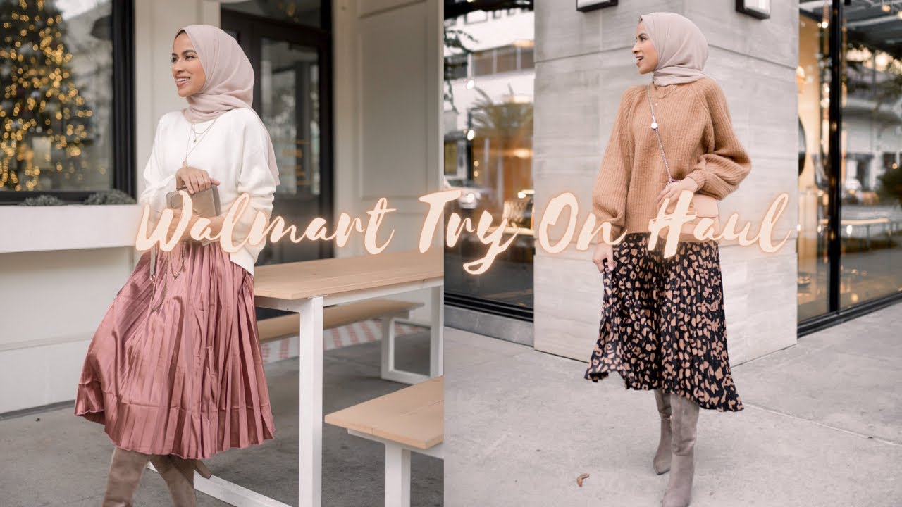 Walmart Fashion Try-On Haul - Looks for Less! - YouTube