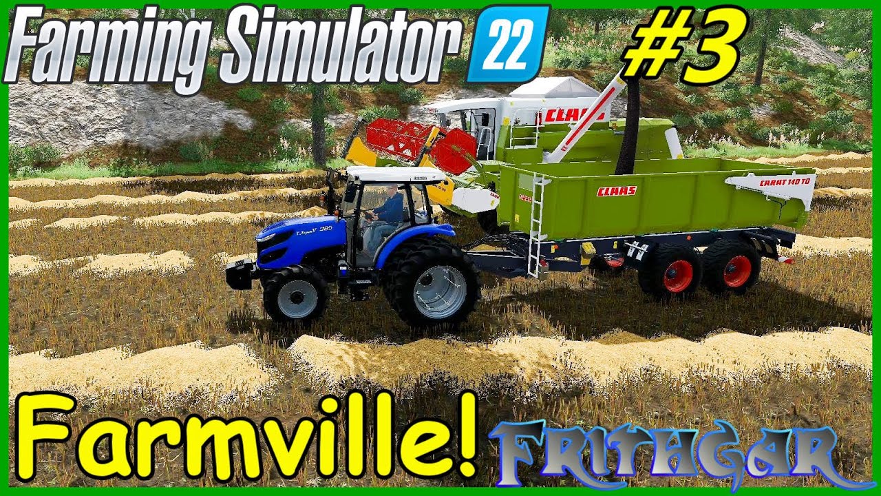 Let's Play FS22, Farmville #3: First Harvests! - YouTube