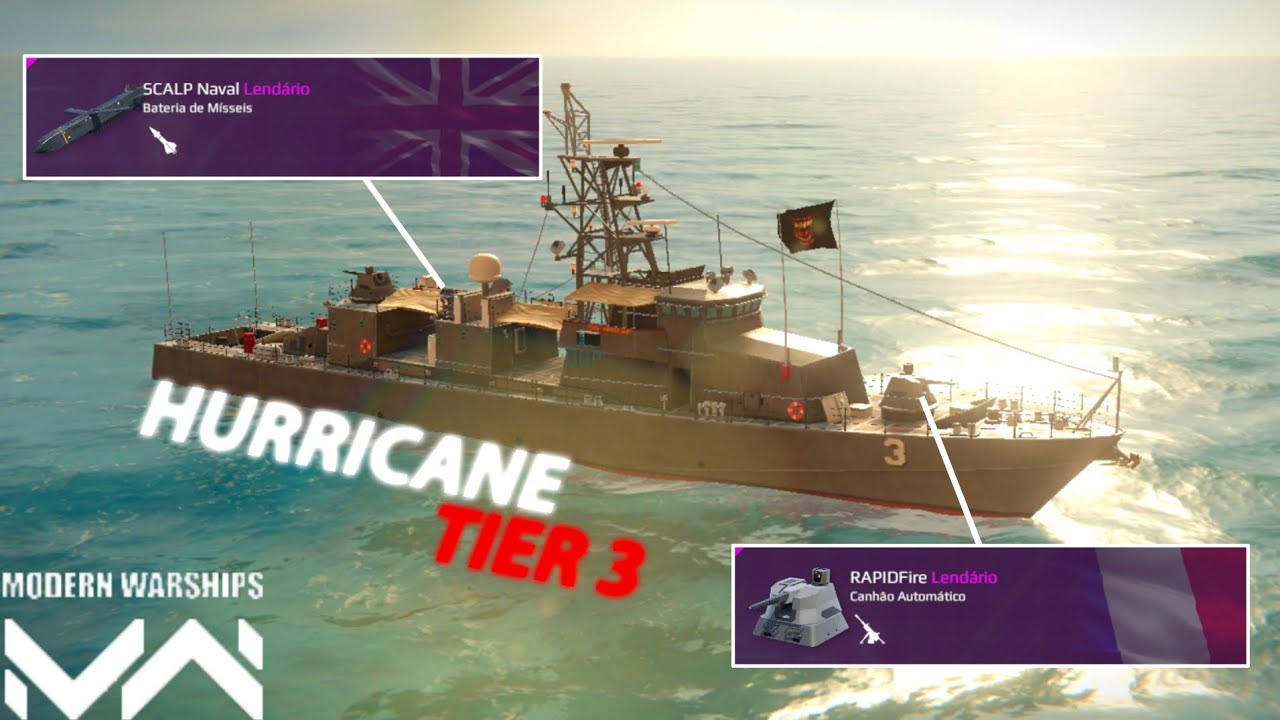 USS Hurricane - Pequeno e Ágil - Modern Warships - YouTube