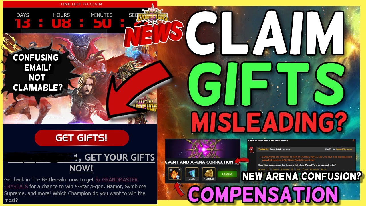 Claim Gifts Email That Leads To Nothing | Compensation For Some Issues ...