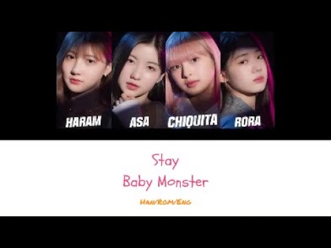 BABY MONSTER (베이비몬스터) 'STAY' Cover (Color Coded Lyrics) - YouTube