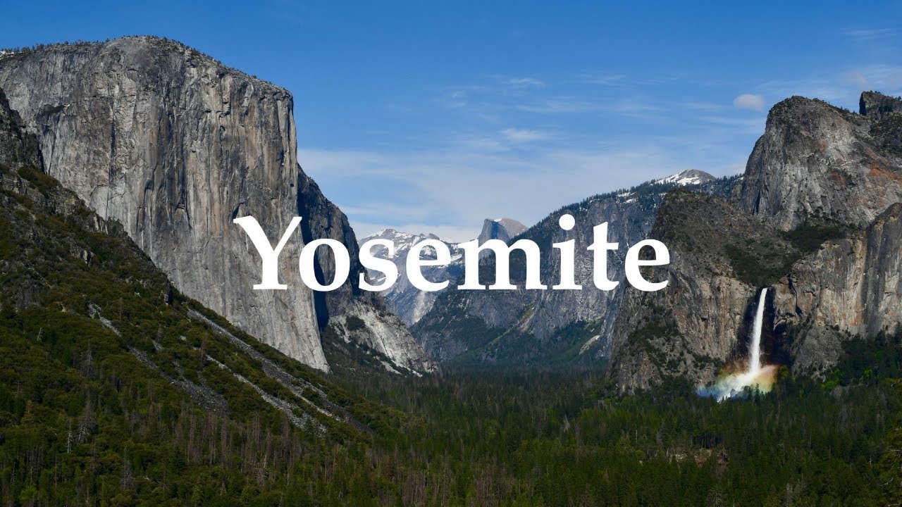 Scenic Drive at Yosemite Valley in Yosemite National Park 2020 - YouTube