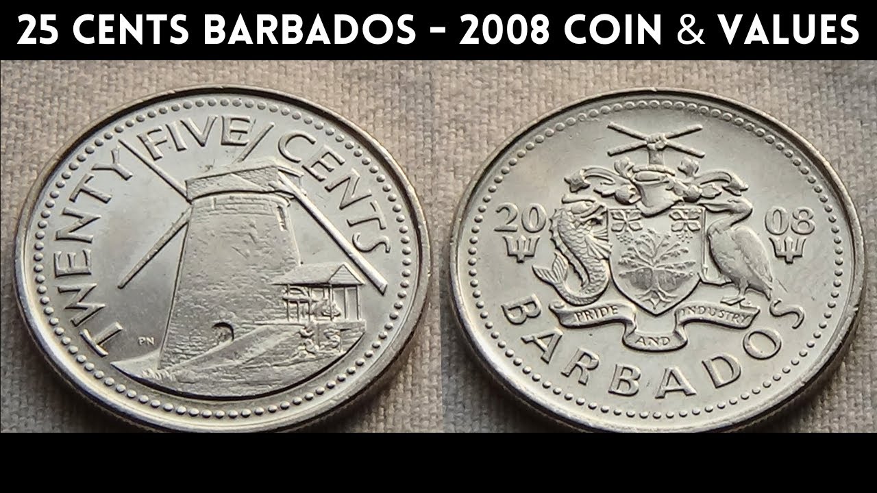 25-cents-barbados-island-2008-coin-values-youtube