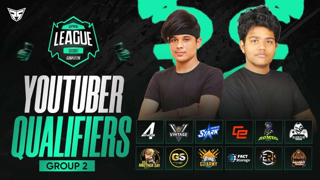 RM SUPREME LEAGUE S2 || YT QUALIFIERS G2 || FT.FST,SN,GS,ER,STK,HG,DAD ...