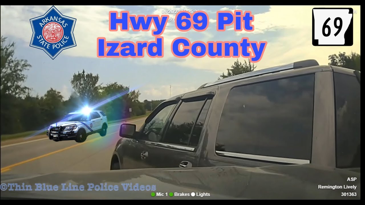 Dash Cam: Arkansas State Police Pursuit & Pit Lincoln Navigator on ...