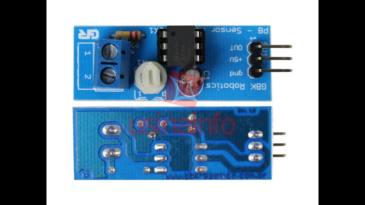 Detector de energia elétrica com Arduino-Sensor de Tensão AC P8 - YouTube