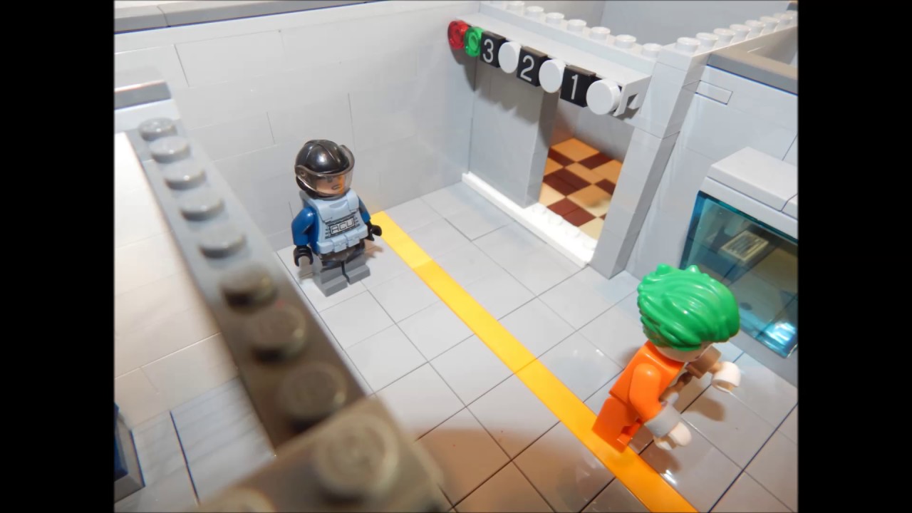Courthouse with Jail Lego MOC - YouTube