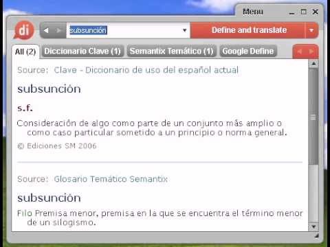 Definición de subsunción - YouTube