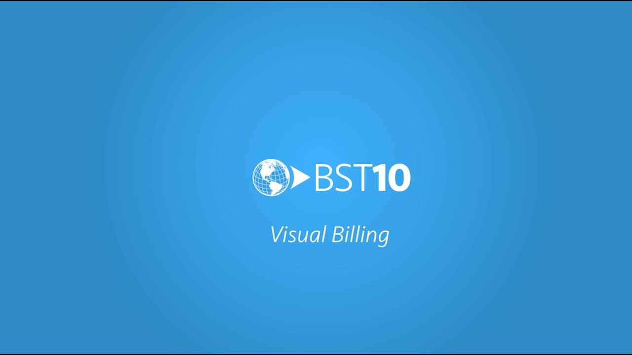 Visual Billing with BST10 - YouTube