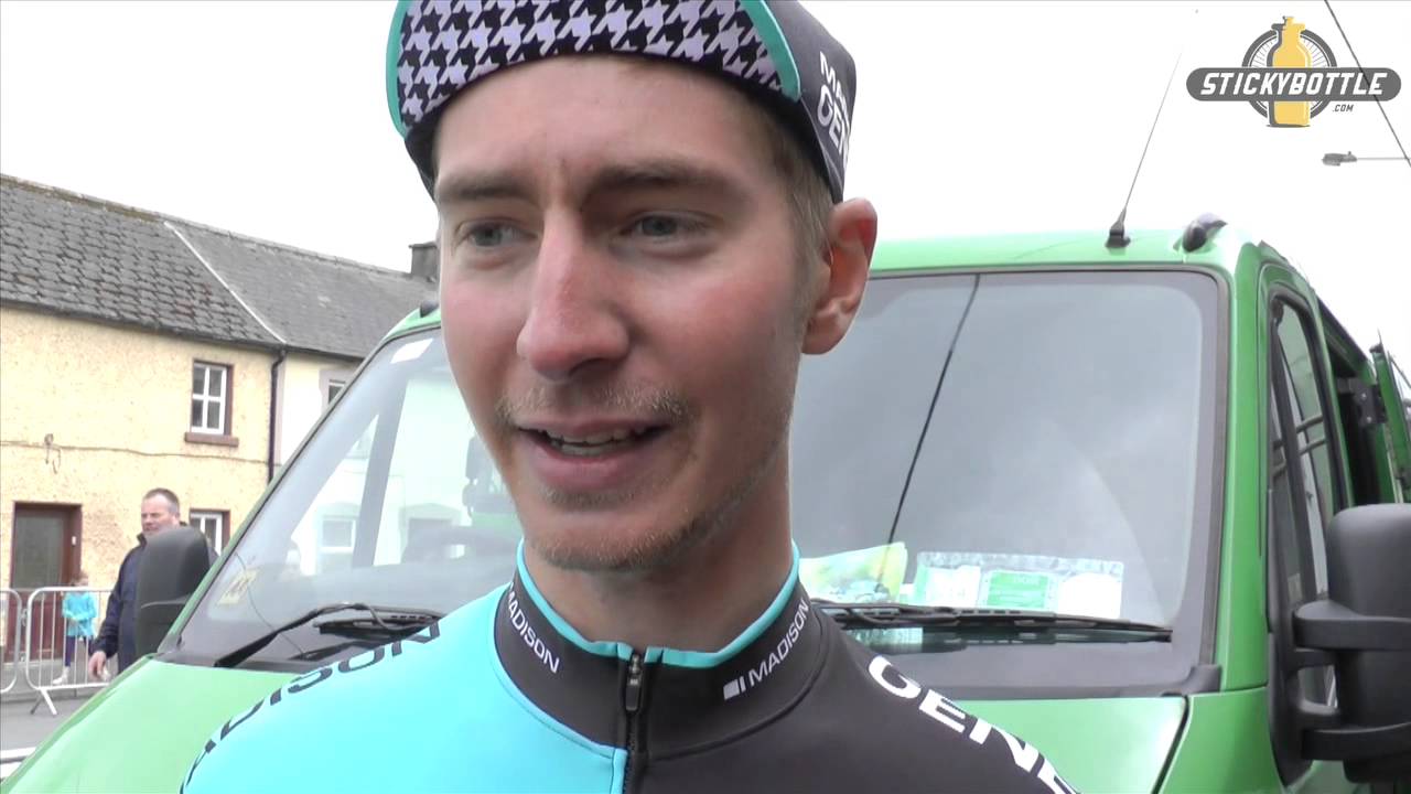 Liam Holohan reacts to An Post Rás stage victory - YouTube