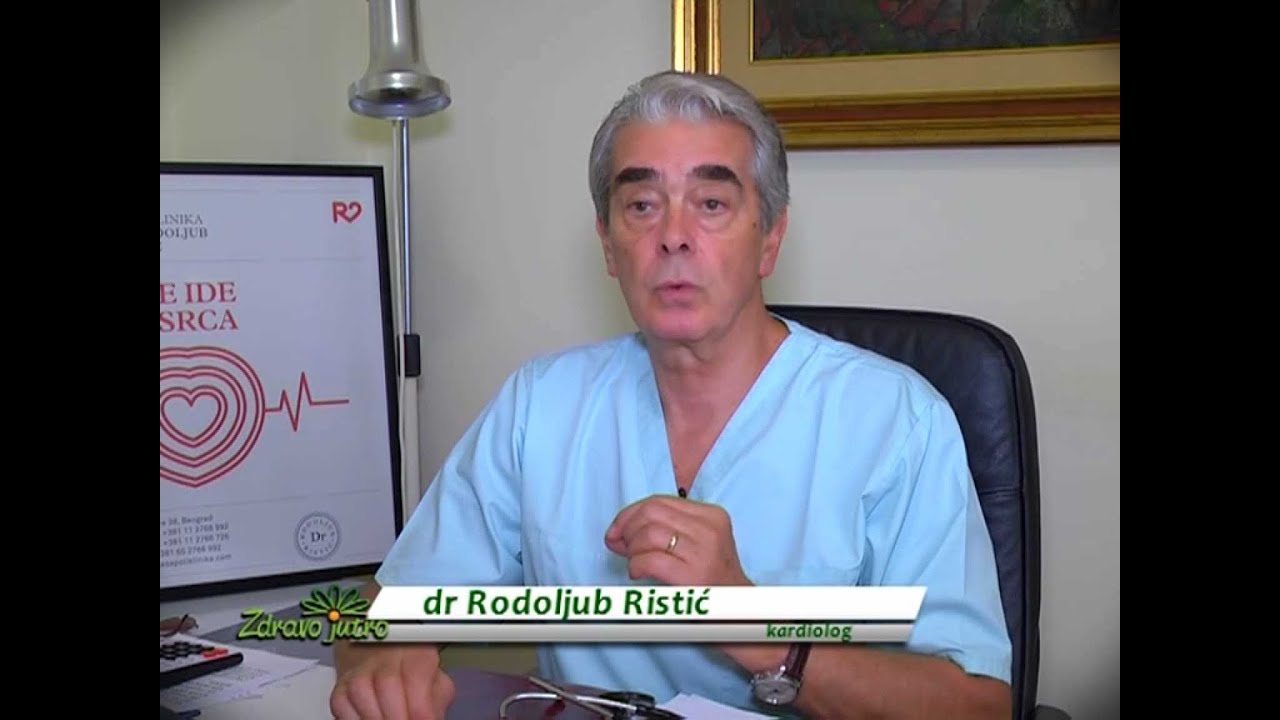 Preventivni pregledi srca, Zdravo jutro, dr Rodoljub Ristić, kardiolog ...