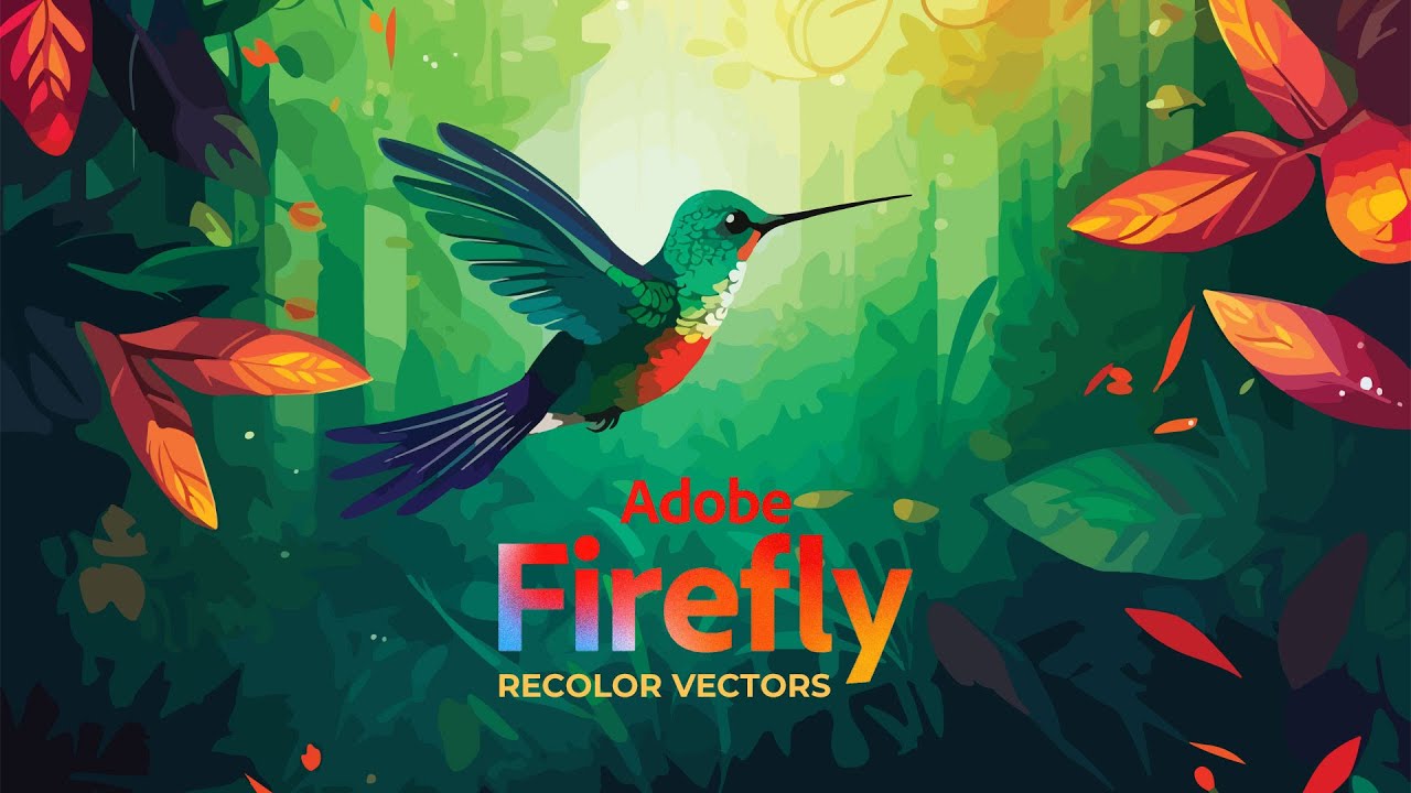 Il nuovo Recolor Vectors di Adobe Firefly - YouTube