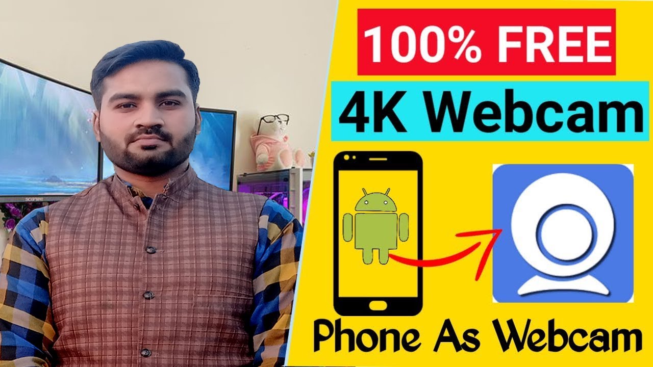 How to use mobile camera as WEBCAM || Use Your Phone as a Laptop ...