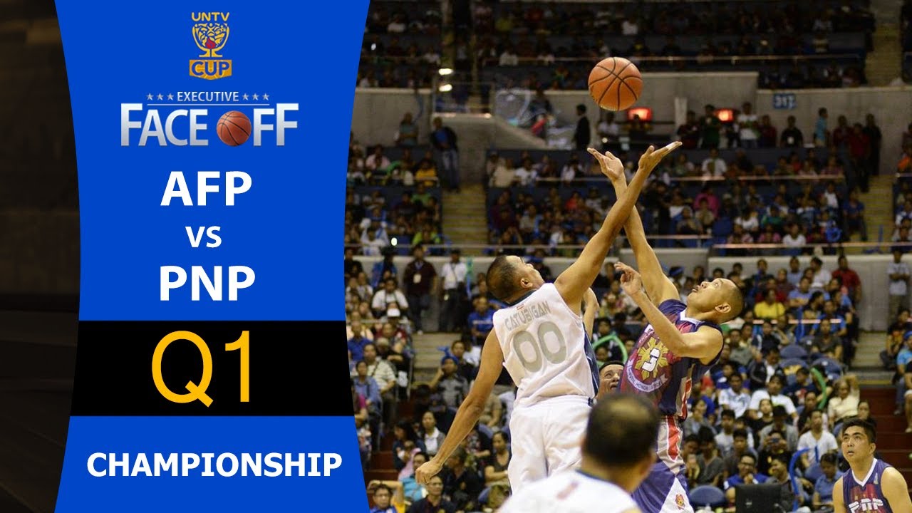 CHAMPIONSHIP: AFP Cavaliers vs PNP Responders [EXECUTIVE FACE OFF] - Q1 ...