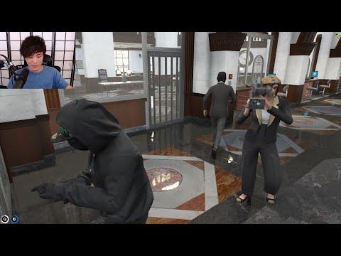 Yuno's 45th BANK ROBBERY 🎥 Yuno Interviewed In Vault & CLEANBOIS ...