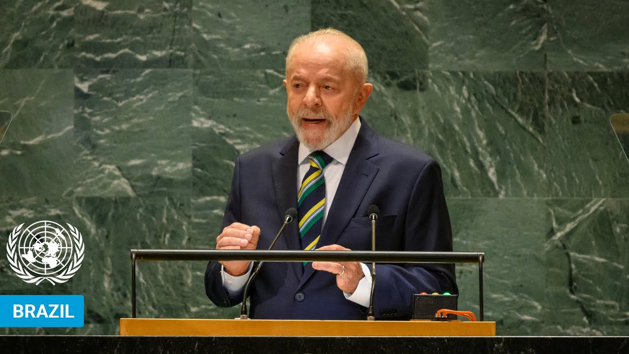 🇧🇷 Brazil - President Addresses United Nations General Debate, 79th ...