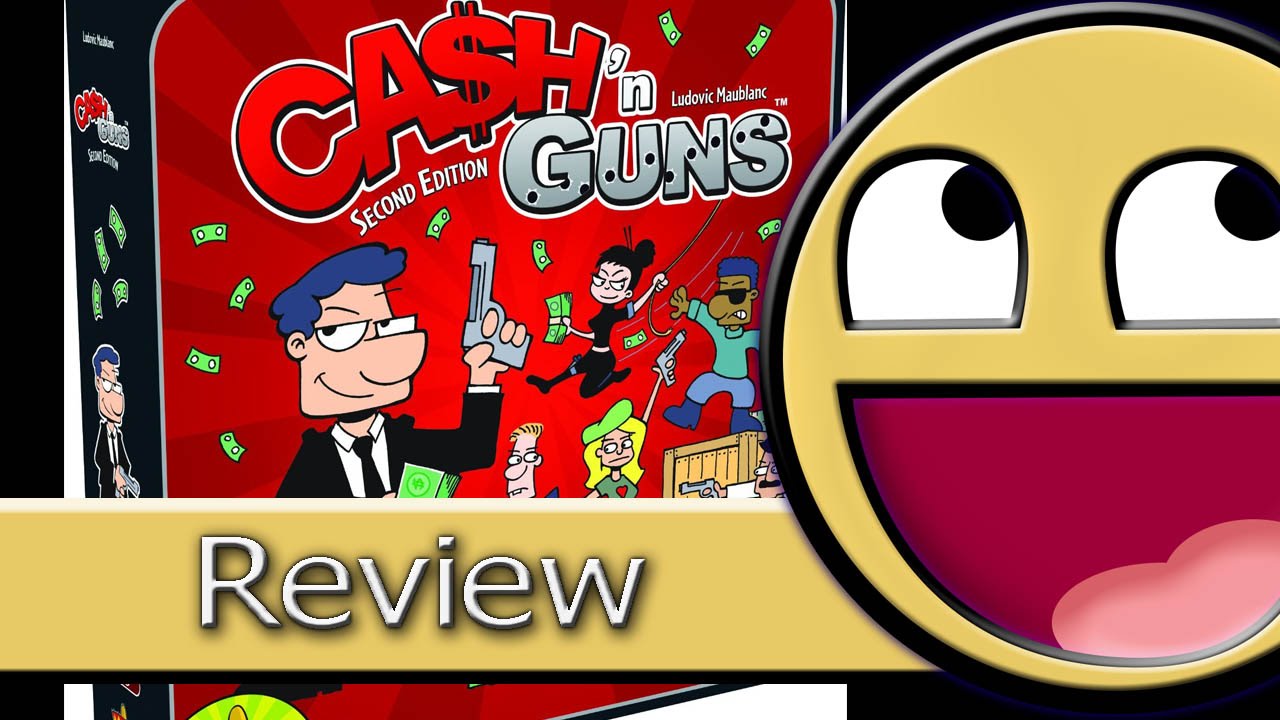 Board Game Review 20: Cash N Guns - YouTube