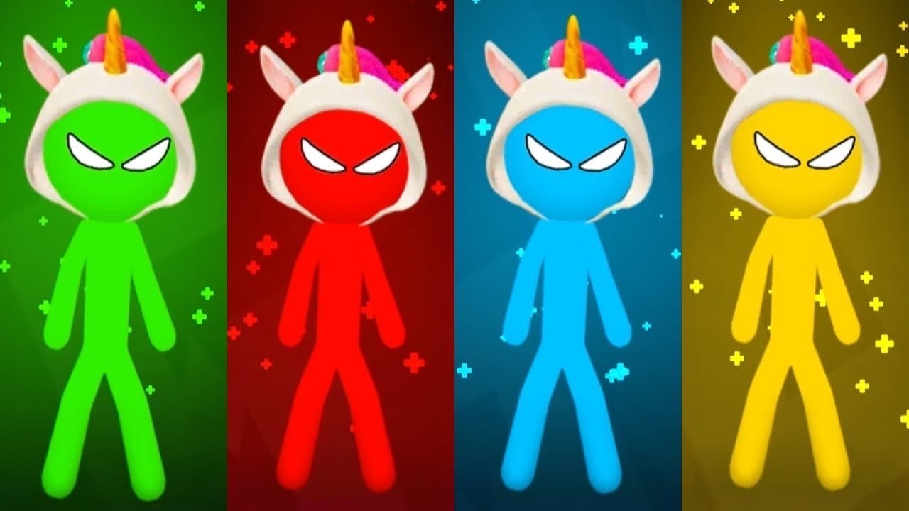 The Stickman Minigames-Stickman party 1234 Player updated gameplay ...