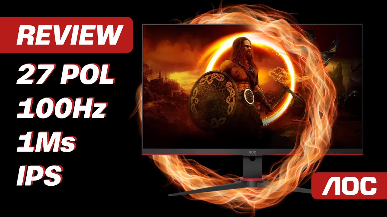 MONITOR GAMER AOC 27 Polegadas 100Hz #monitor #aoc #gamer - YouTube