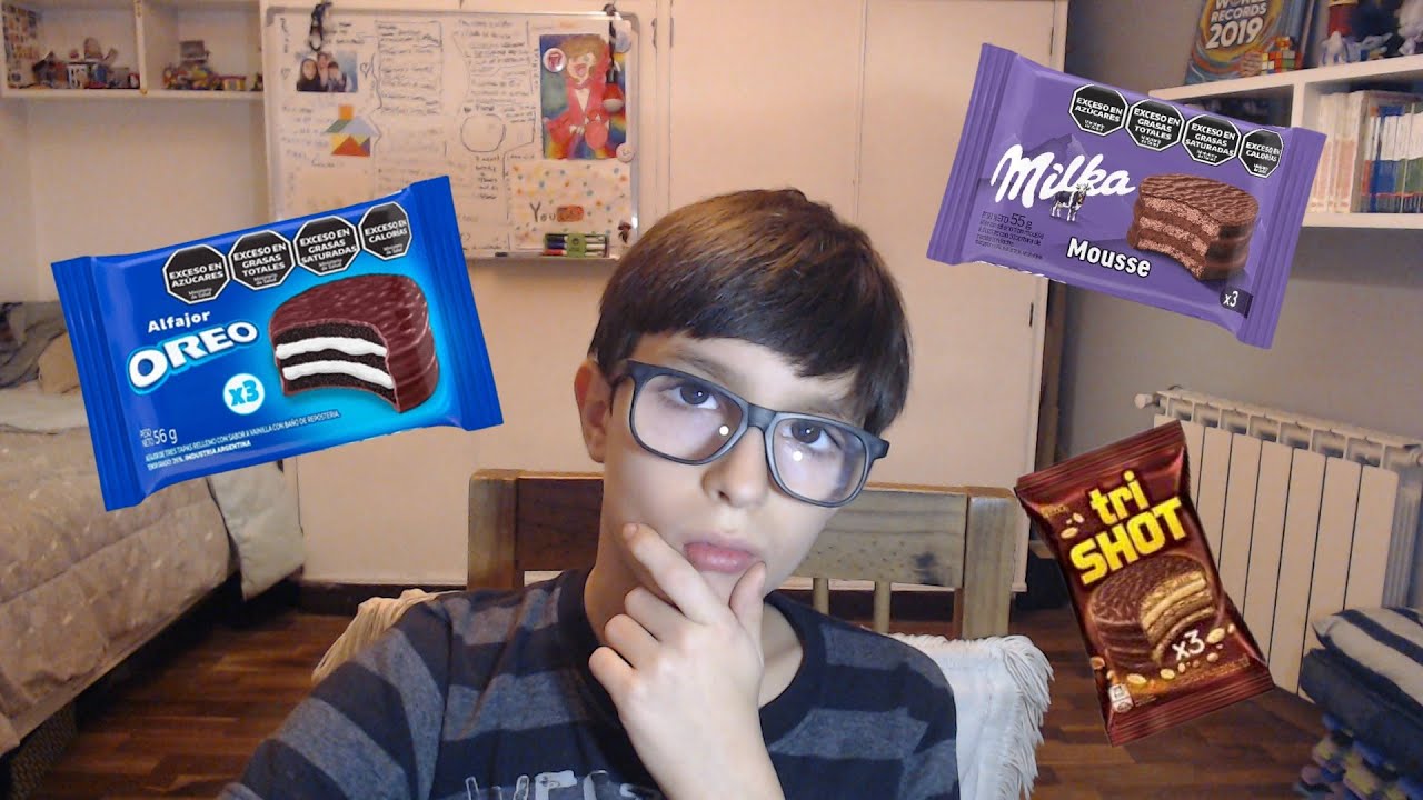 ALFAJOR MILKA TRIPLE VS. ALFAJOR OREO TRIPLE VS. TRI-SHOT CUAL ELIJO ...