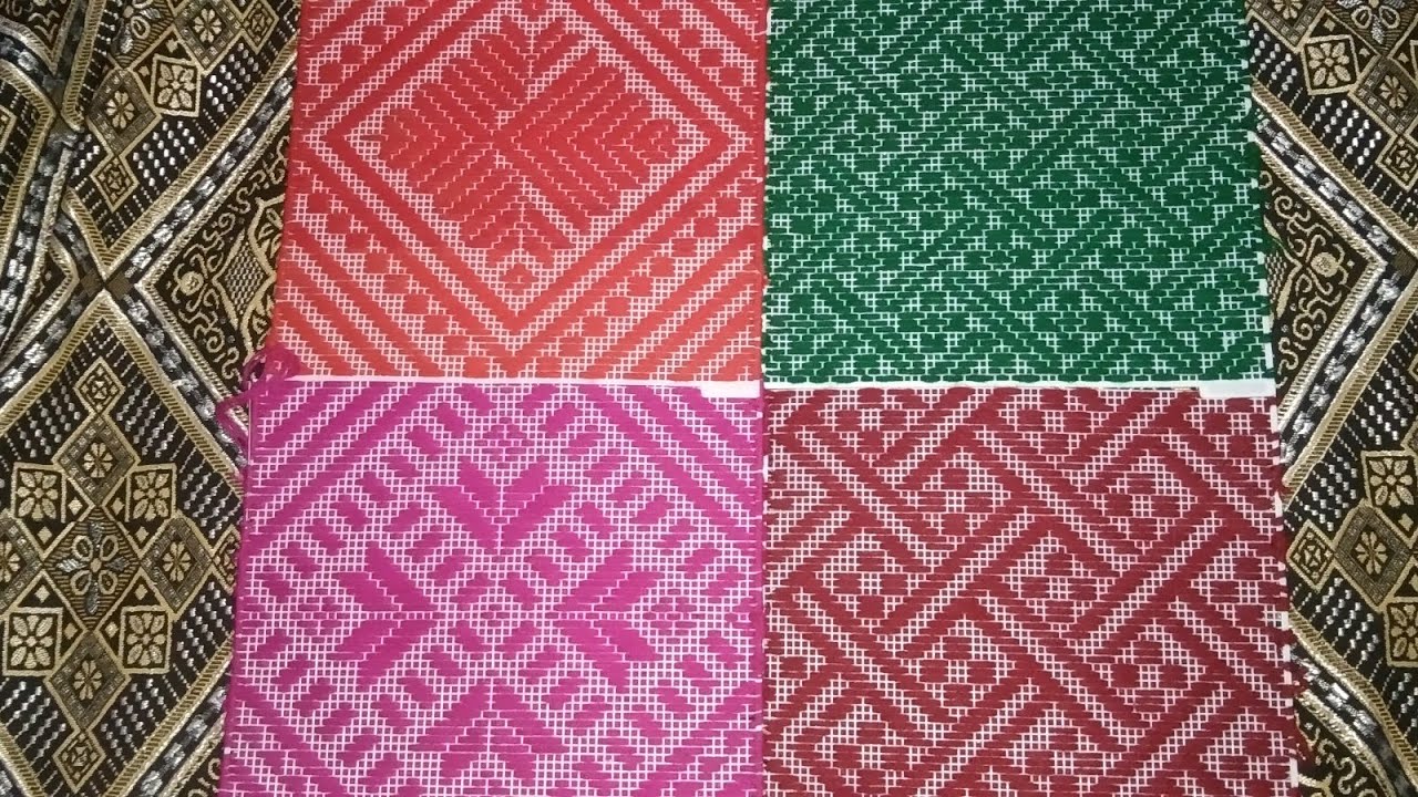 How to make beautiful flowers hand fan design - YouTube