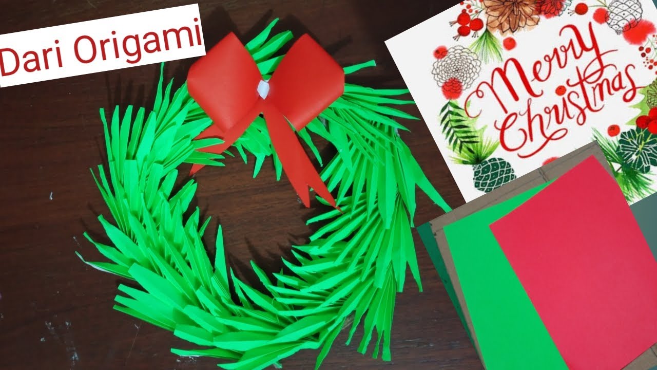 Hiasan Natal |Cara Membuat Hiasan Natal Sederhana | Hiasan Natal Dari ...