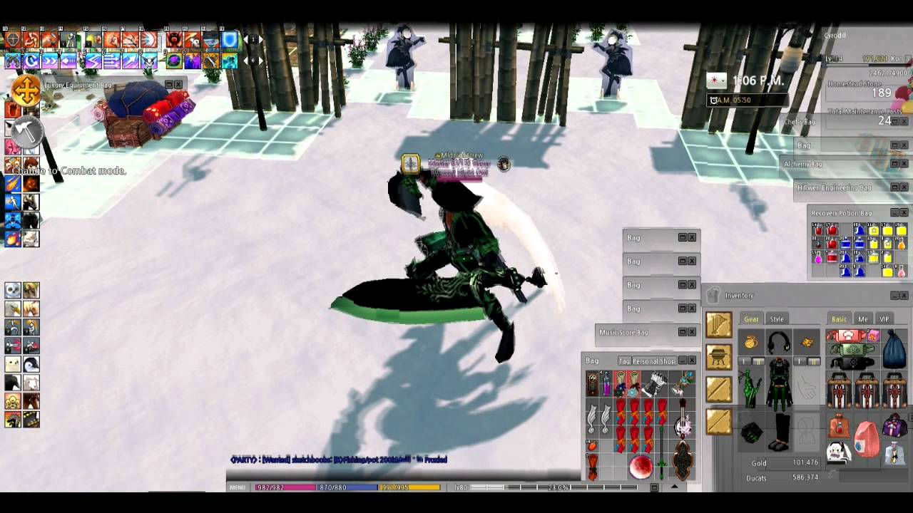 Romanji Plays Mabinogi - How to get huge weapons - YouTube