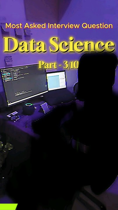 Data Science Interview Questions Part 3 with Answers #datascience #interview #coding # ...