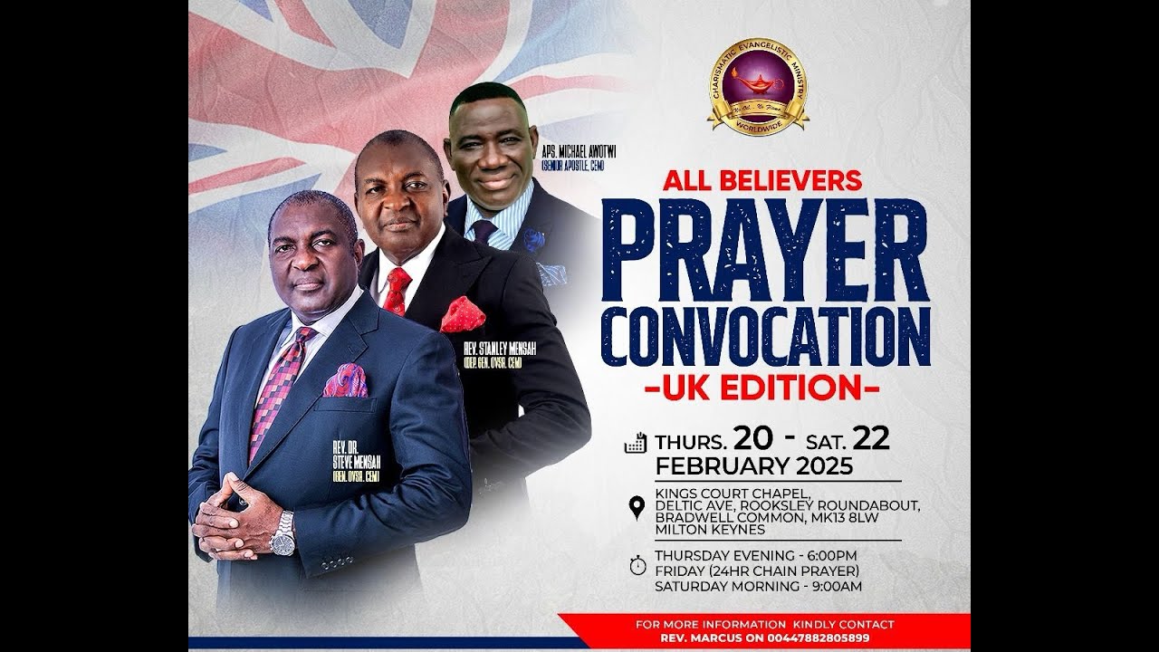 Prayer Convocation Day 2 Morning Session - YouTube