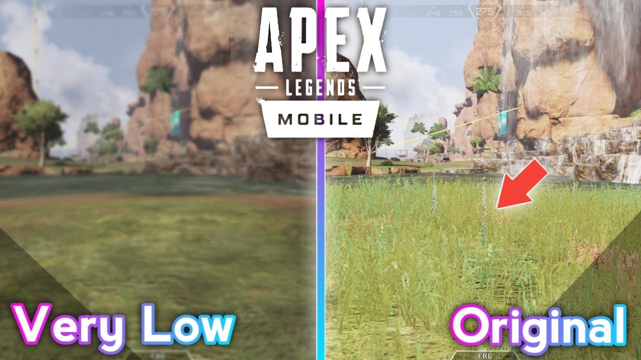 🔥Amazing!! Very Low vs Original Graphics | Apex Legends Mobile - YouTube