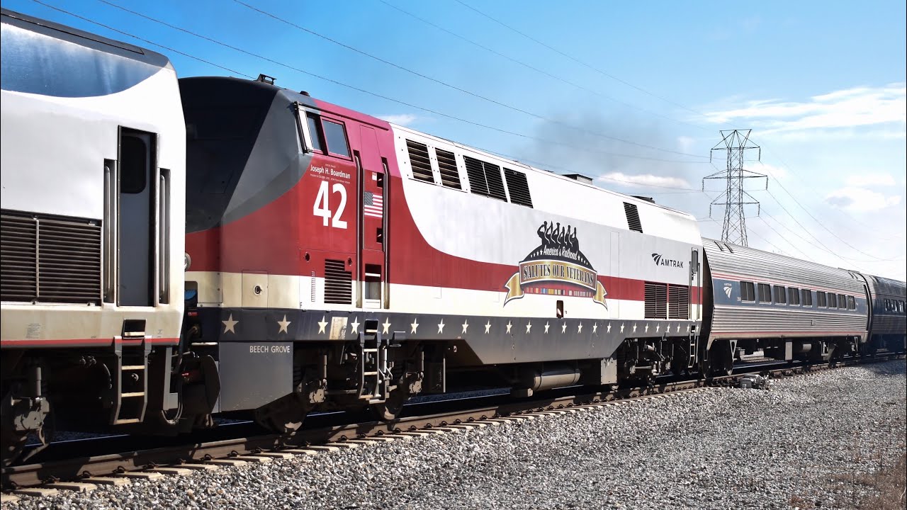 [HD] Amtrak 42 (Veterans Unit) on P09226 on the RF&P - YouTube