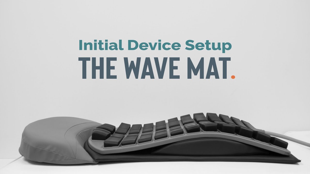 The Wave Mat - Initial Device Setup - Instructional Video - YouTube