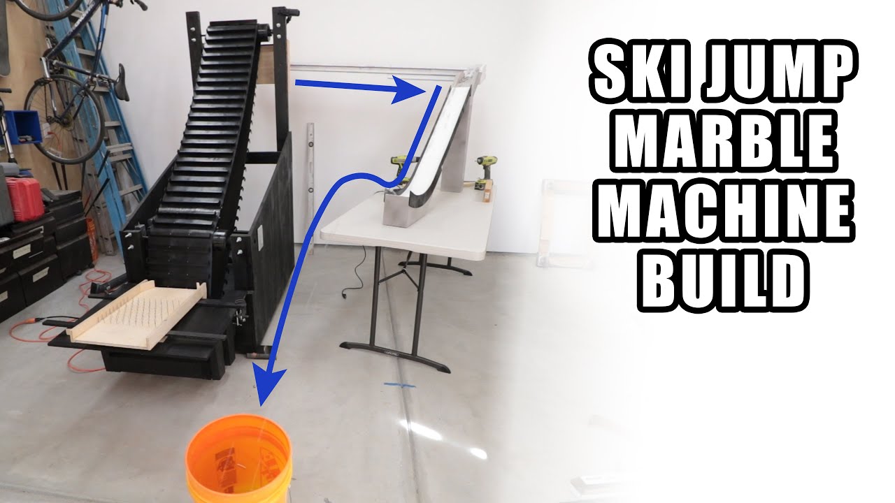 Ski Jump Marble Machine Build, Part 1 - YouTube