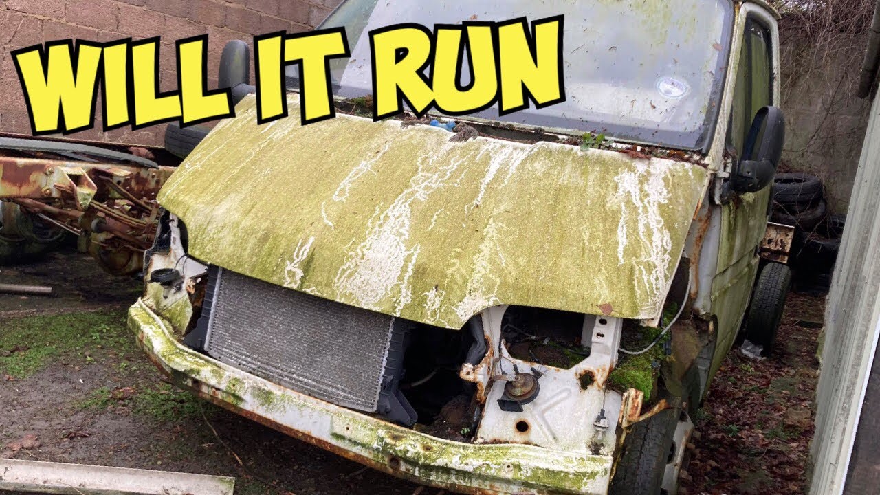 Will This Old Abandoned Van Run - YouTube