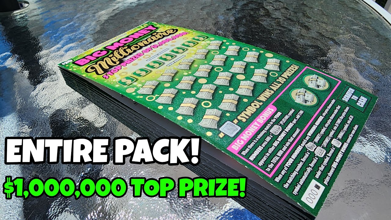 Full Pack! | 30 x $20 Big Money Millionaire Scratch Off Tickets ...