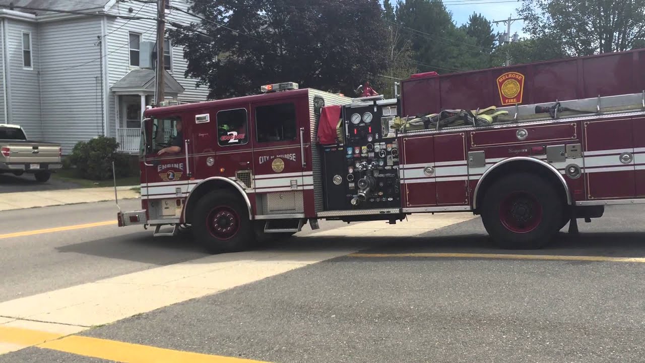 Melrose Fire Engine 2 - YouTube