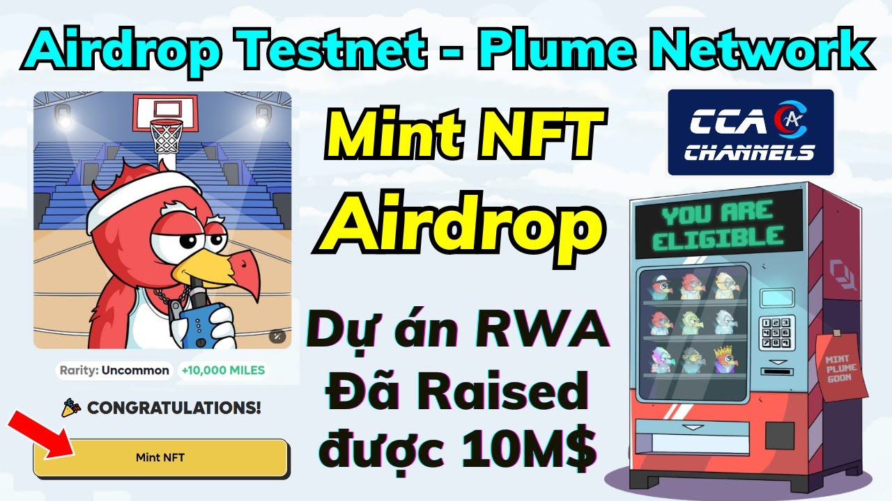 Plume Network - Mint NFT nhận Airdrop (Dự án đã raise 10M$) - YouTube