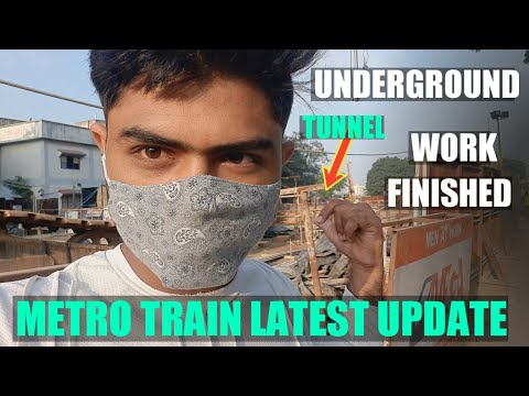 Ahmedabad Metro Underground tunnel work finished | Letest update metro ...