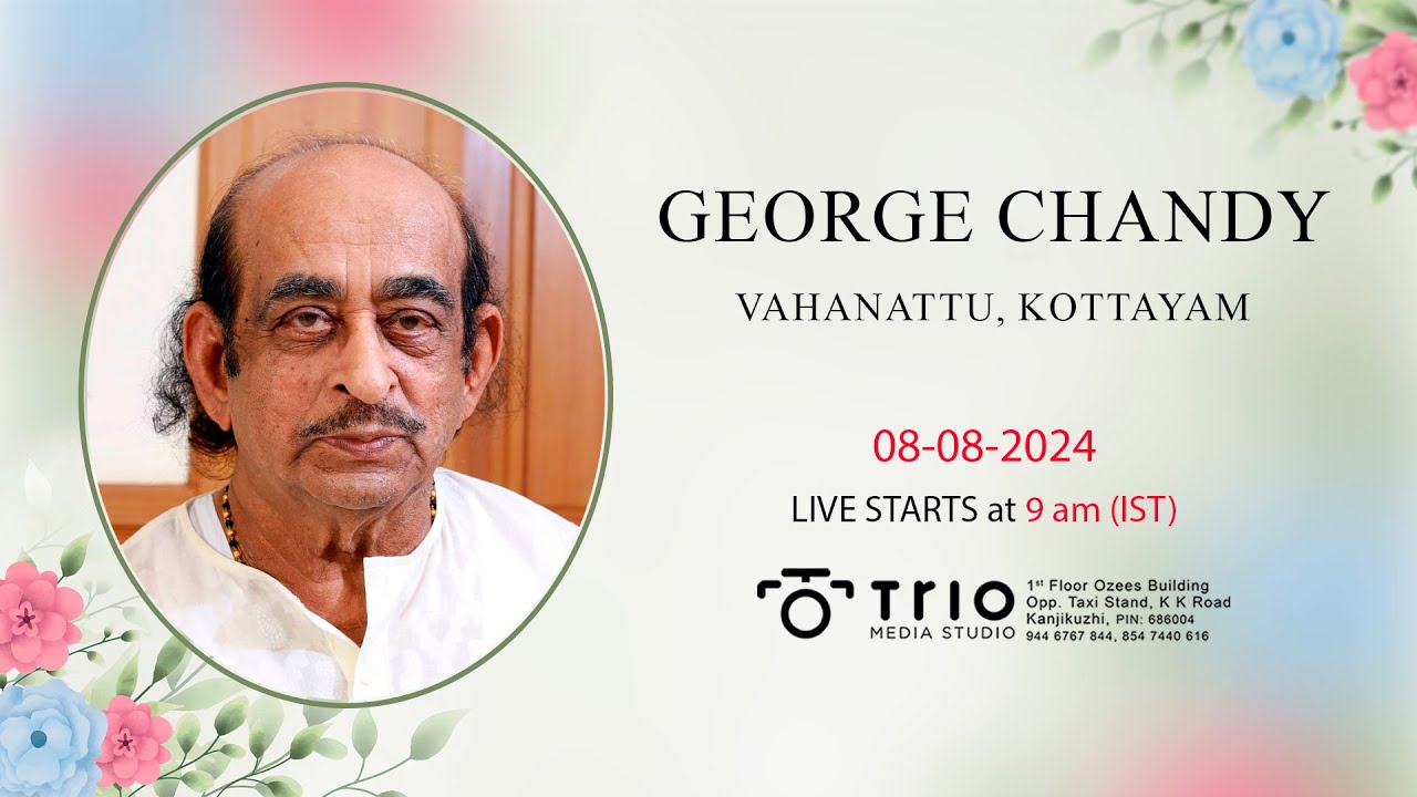 George Chandy | Vahanattu - YouTube