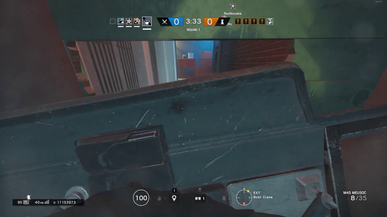 Recruit vs Caveira Long Range Pistol Headshot - Wait for it - Tom ...